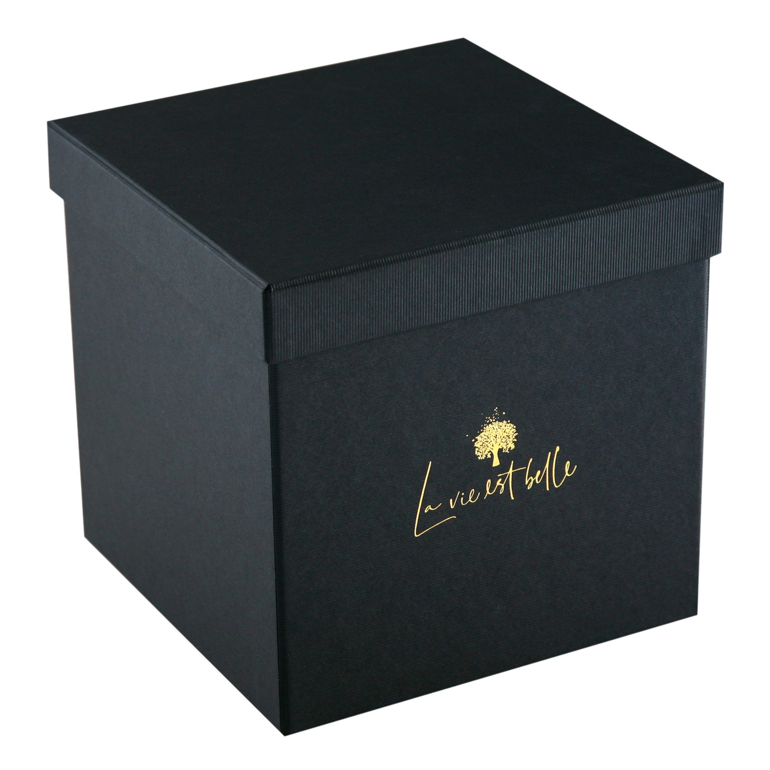 Canvas Covered Square Box L205W205H200 - MyGiftBox